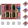 Amazon.com: CNC Shield Expansion Board V3.0 with A4988 Stepper Motor Driver for Engraver 3D ...