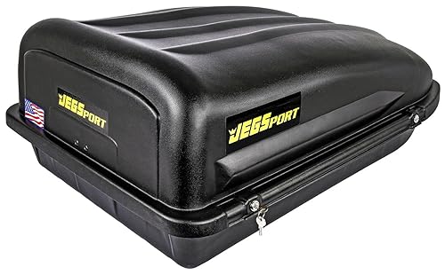 JEGS Rooftop Cargo Carrier for Car Storage - Small Roof Rack Cargo ...