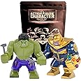Amazon.com: Hulk vs. Thano s Large Action Figure Set - 2pcs ...