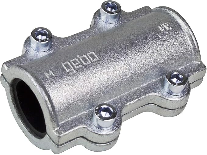 Gebo Armaturen 01.252.28.01 Gebo Temperguss-Dichtschelle DS 21,3mm, 1/2 ...