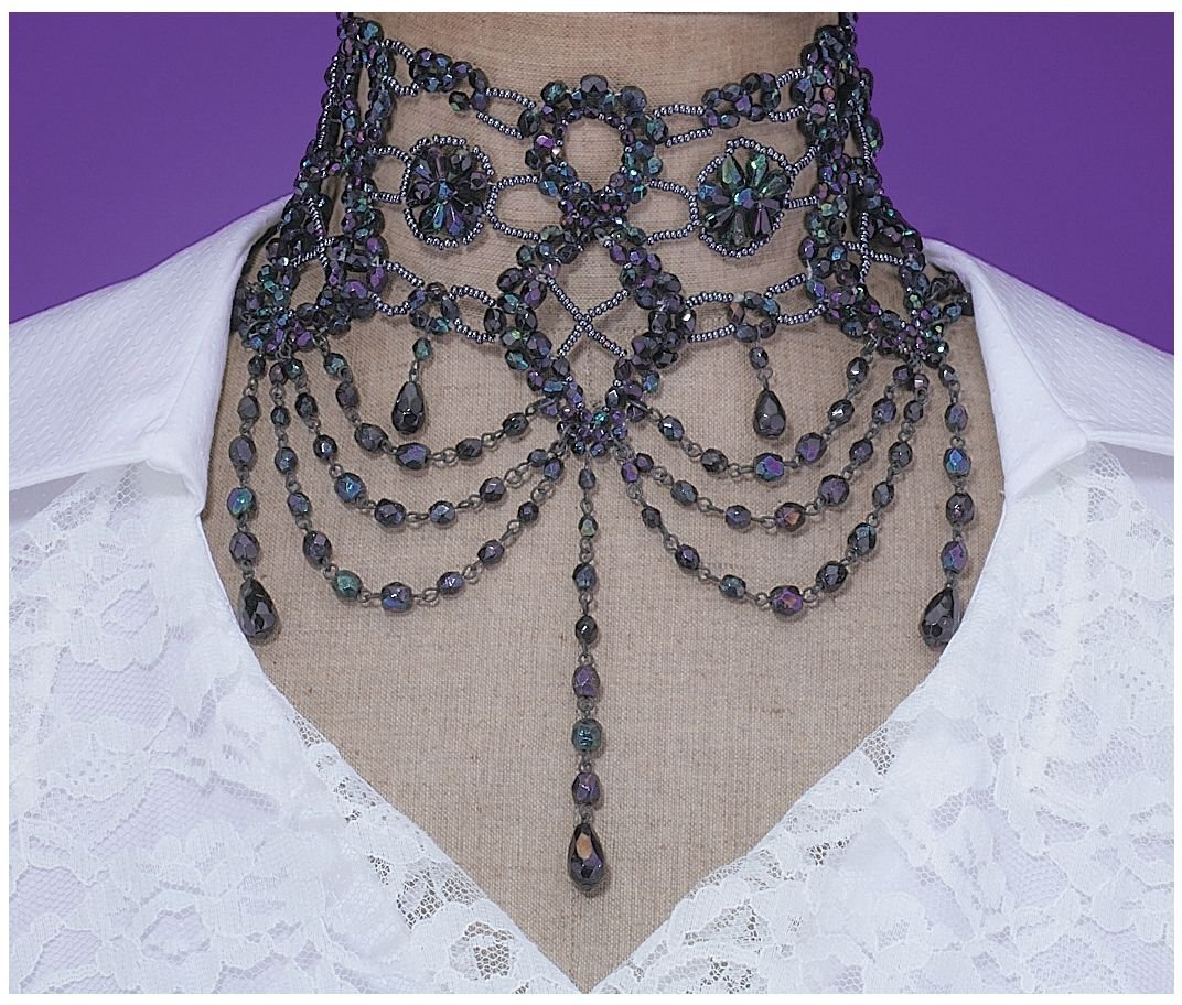 Amazon.com: Victorian Lace Necklace Chocker: Home & Kitchen