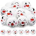 Amazon.com: Yunsailing 24 Pcs Christmas Snowball Fight 3 Inch Snowball ...