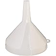 Amazon.com: Winco Plastic Funnel, 4 1/4-Inch Diameter, White, Medium ...