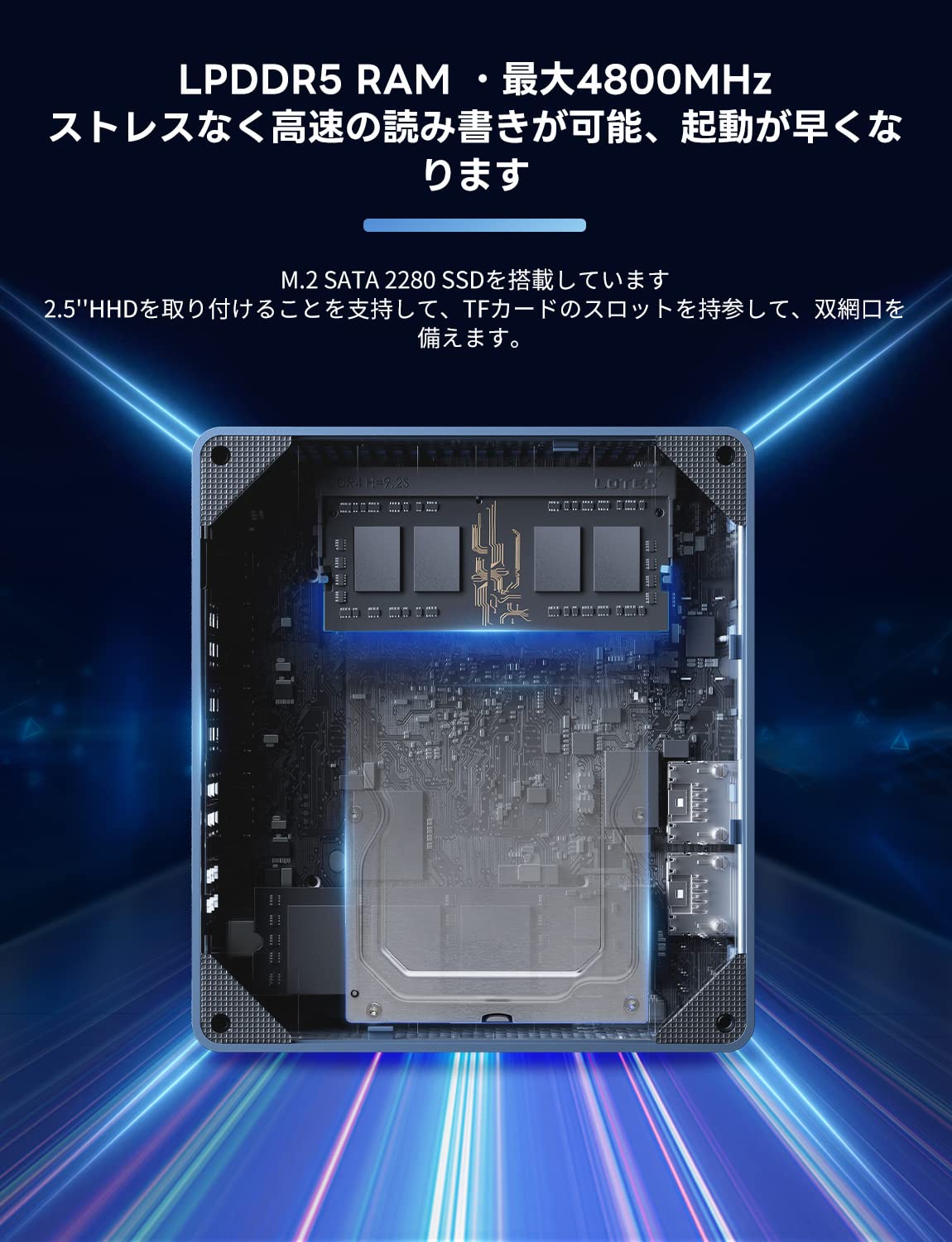 Mua SkyBarium Mini PC Newest 12th Generation Intel N100, Internal 16GB ...