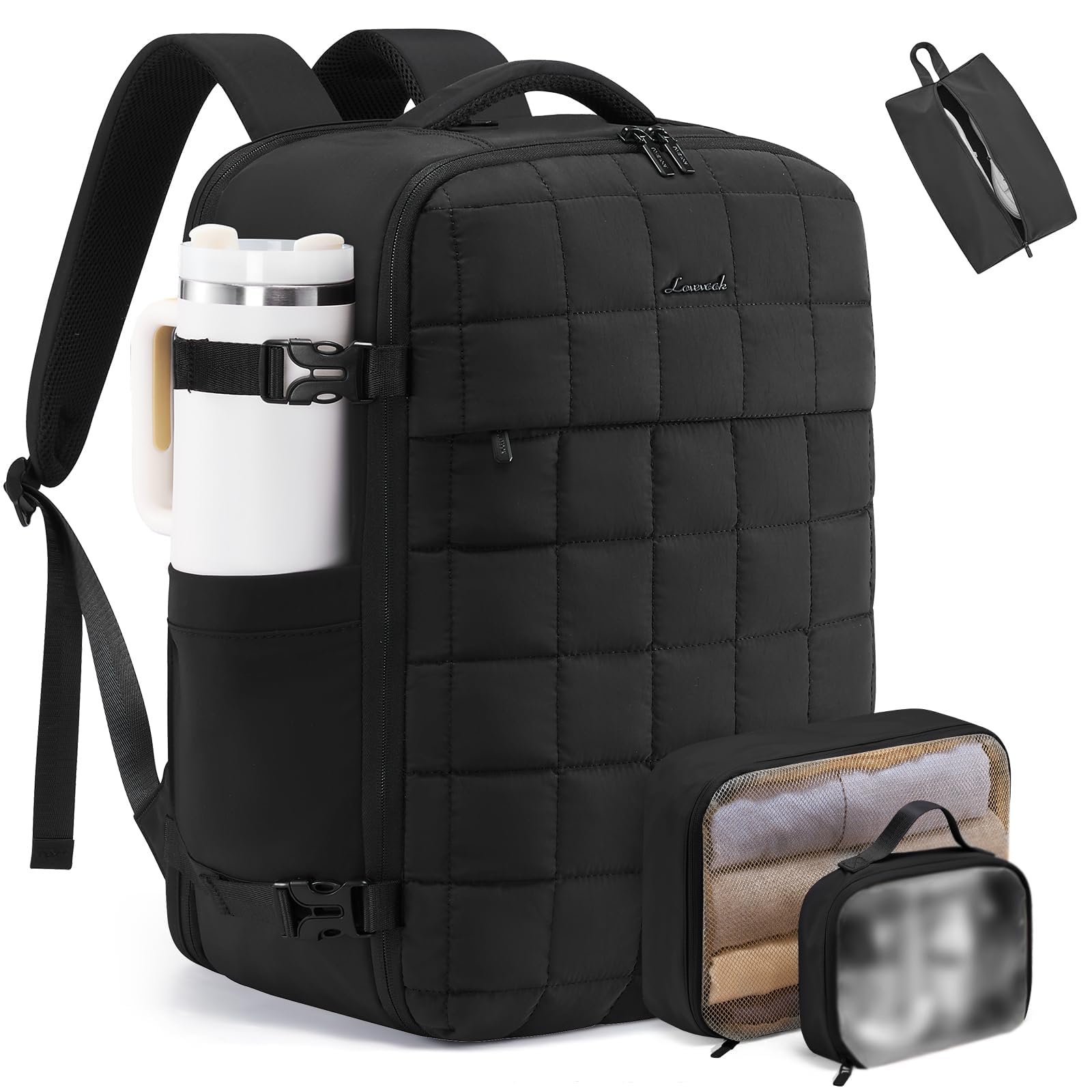 LOVEVOOK Large Travel Backpack for Women, TSA Carry on Backpacks for ...