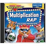 Amazon.com: Multiplication Rap Audio CD and Book by Rock 'N Learn: Rock ...
