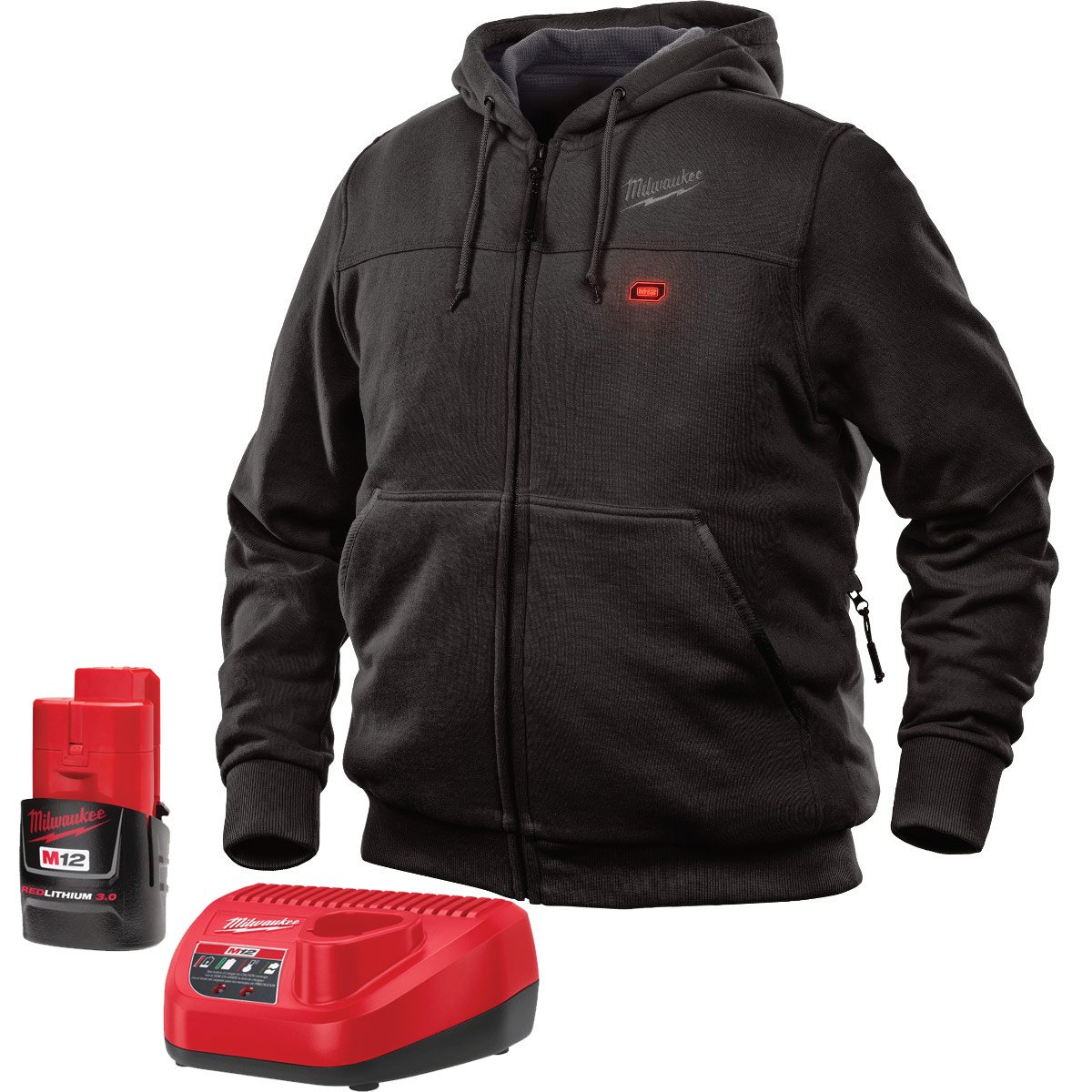 Mua Hoodie M12 12V Lithium-Ion Heated Jacket KIT Front and Back Heat ...