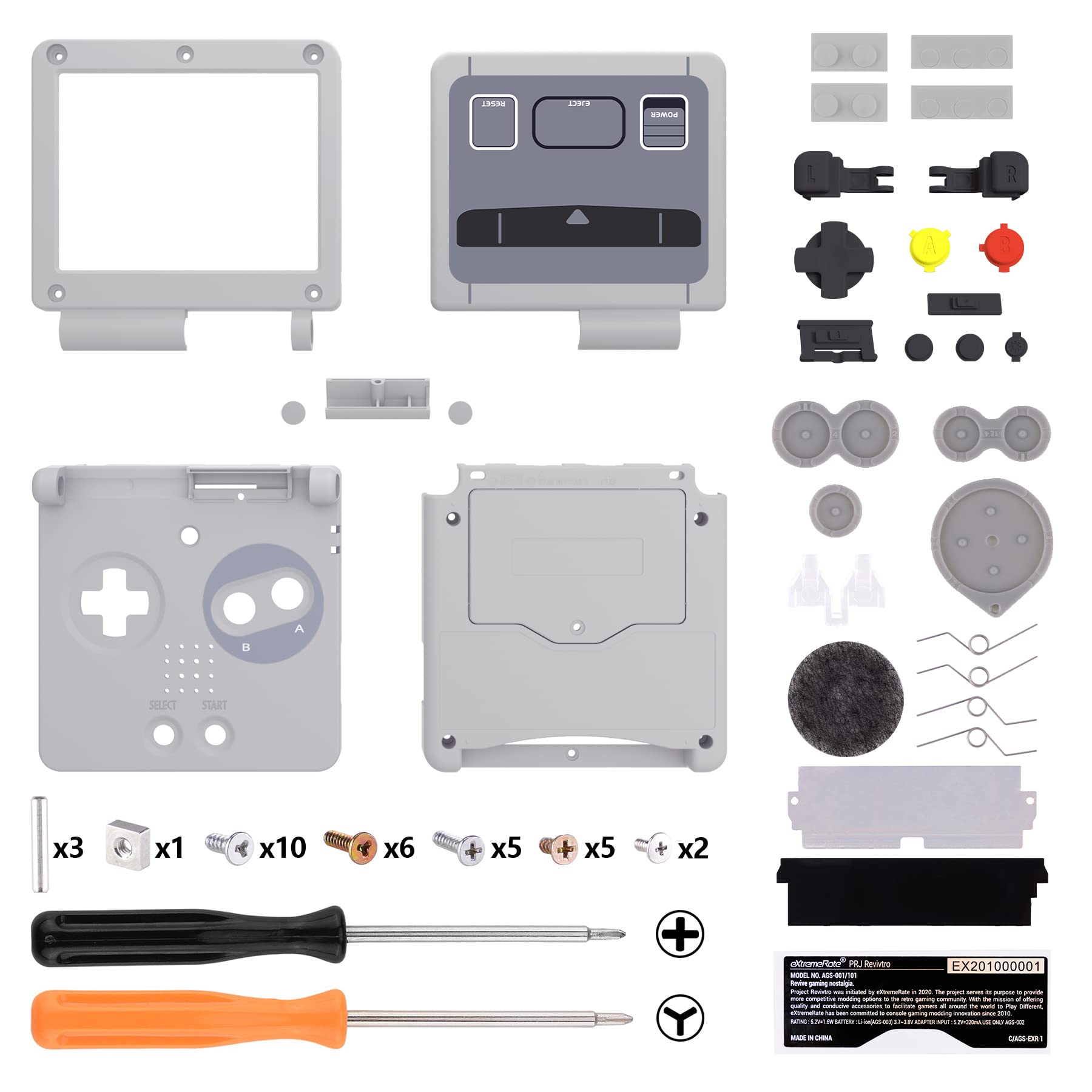 Mua IPS Ready Upgraded eXtremeRate SFC SNES Classic EU Style Custom ...