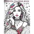 Amazon.com: Fashion Coloring Book for Girls Ages 8-12 years old: Fun ...