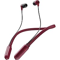 Amazon.com: Skullcandy Ink'd+ Wireless In-Ear Earbuds - Deep Red ...