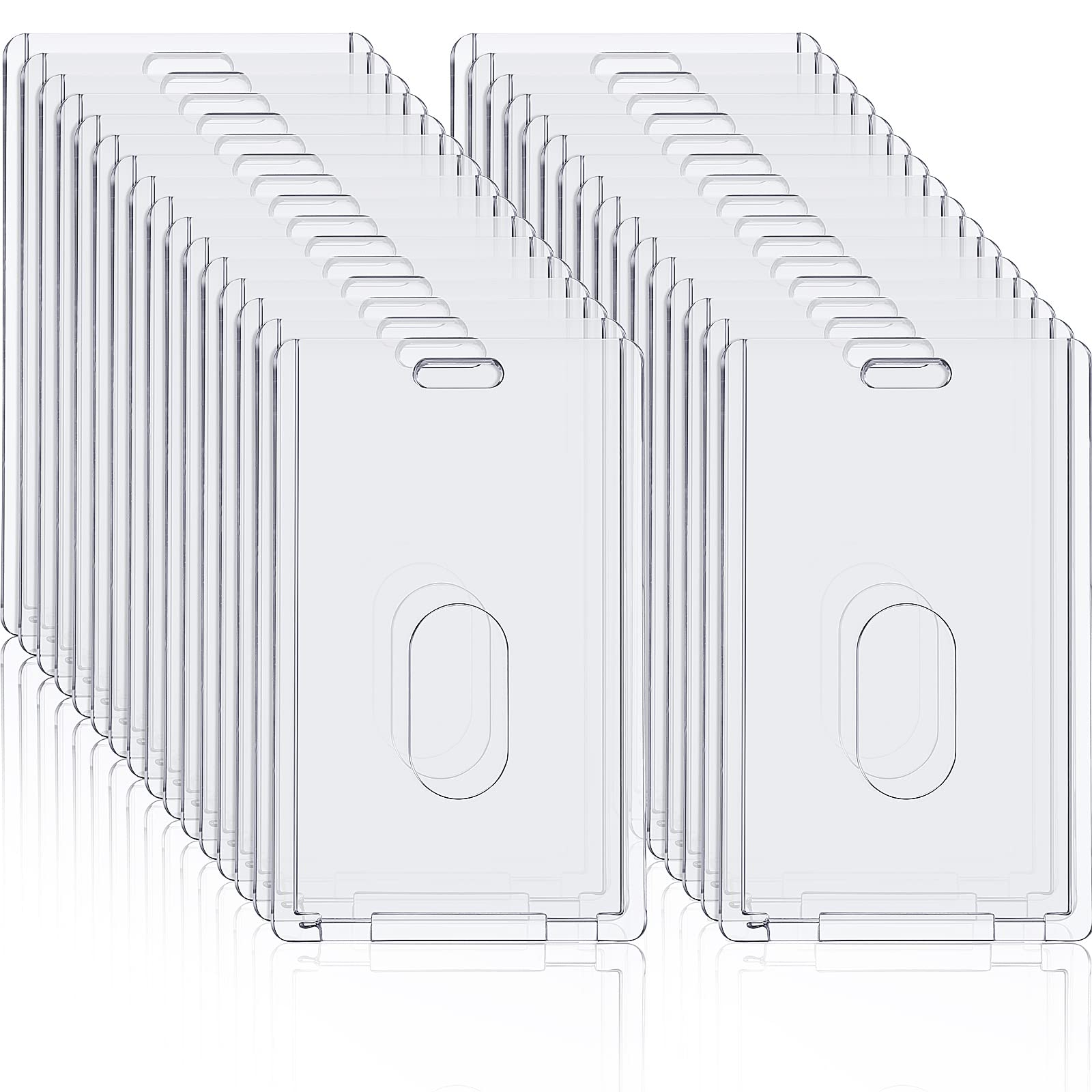 Acrylic Card Holders Clear ID Card Holders Heavy Duty Card Holder ...