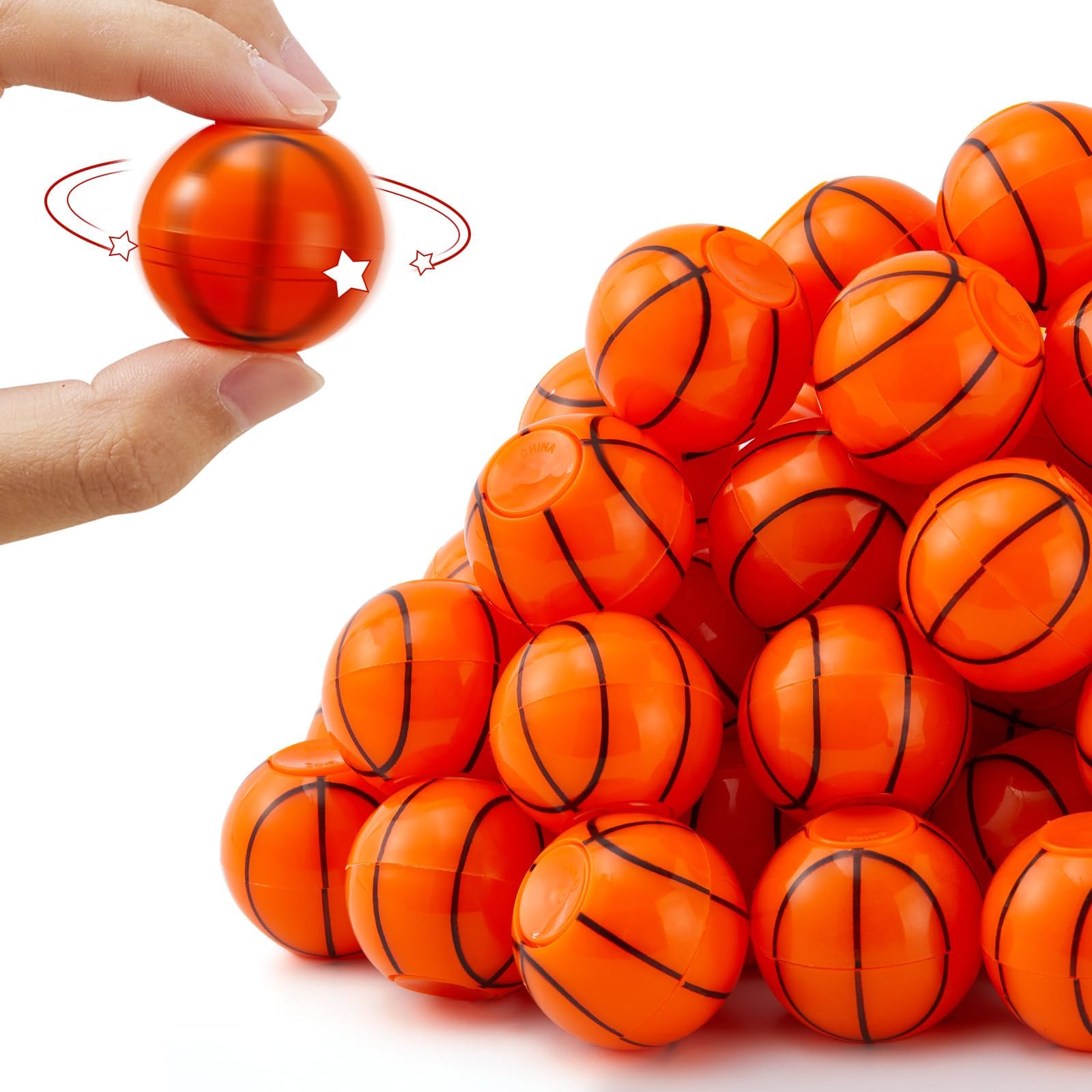 Wellvo 24 Pack Basketball Party Favors for Kids 4-8 8-12, Sports Fidget ...