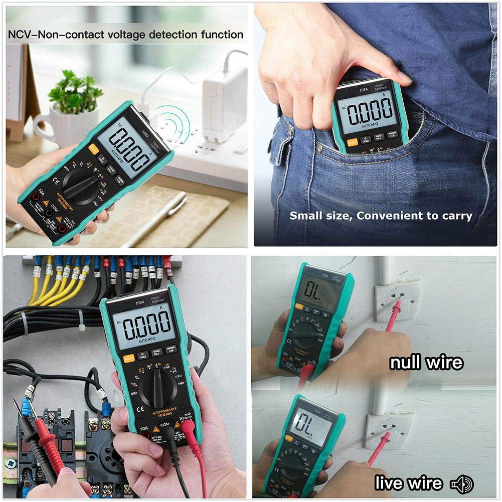 Industrial & Scientific Auto Ranging Digital Multimeter Sine/Triangle ...