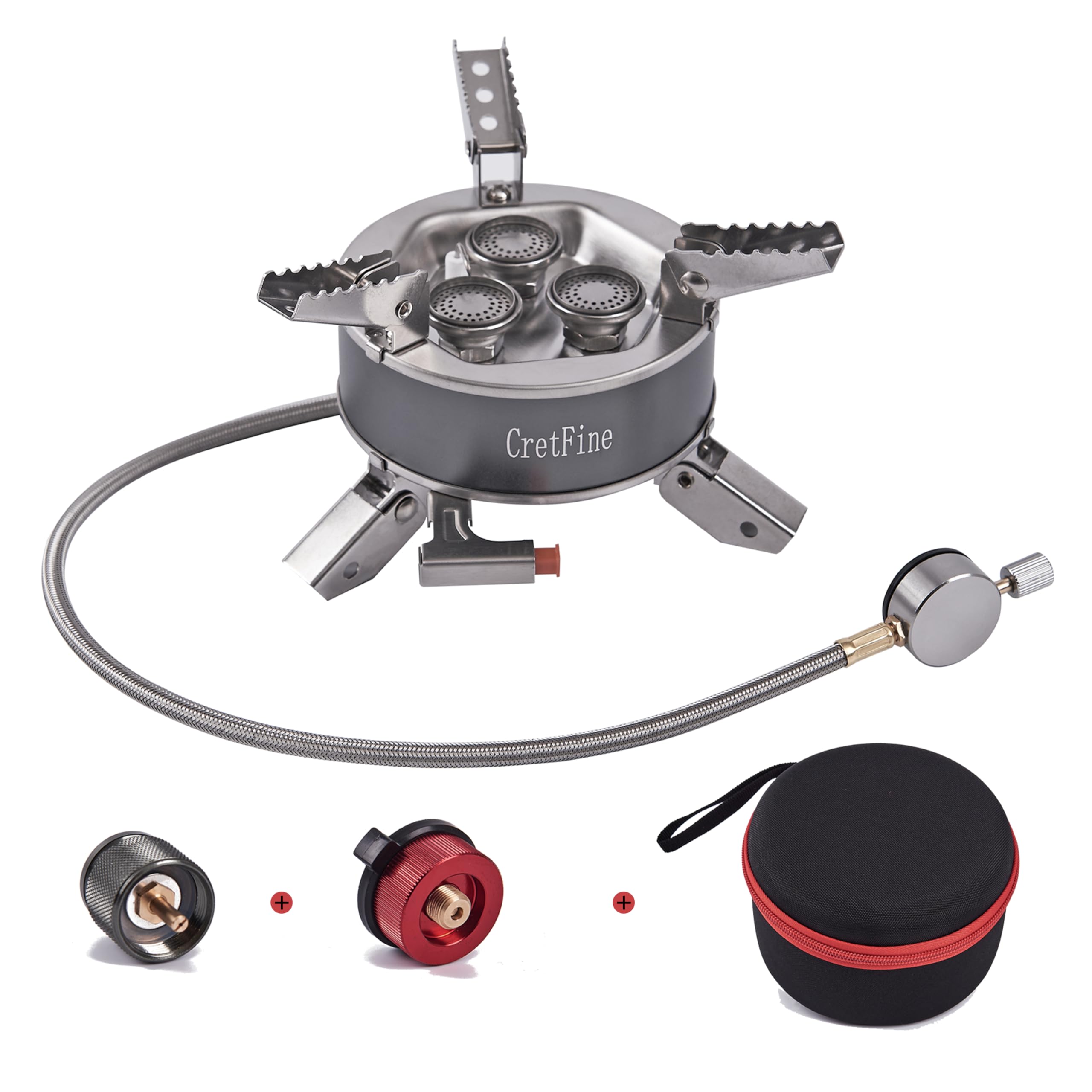 Mua CretFine Windproof 6800W Camp Stove Mini Propane Stove Backpacking ...