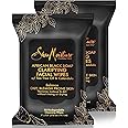 Amazon.com: Shea Moisture Makeup Remover Face Wipes, African Black Soap ...