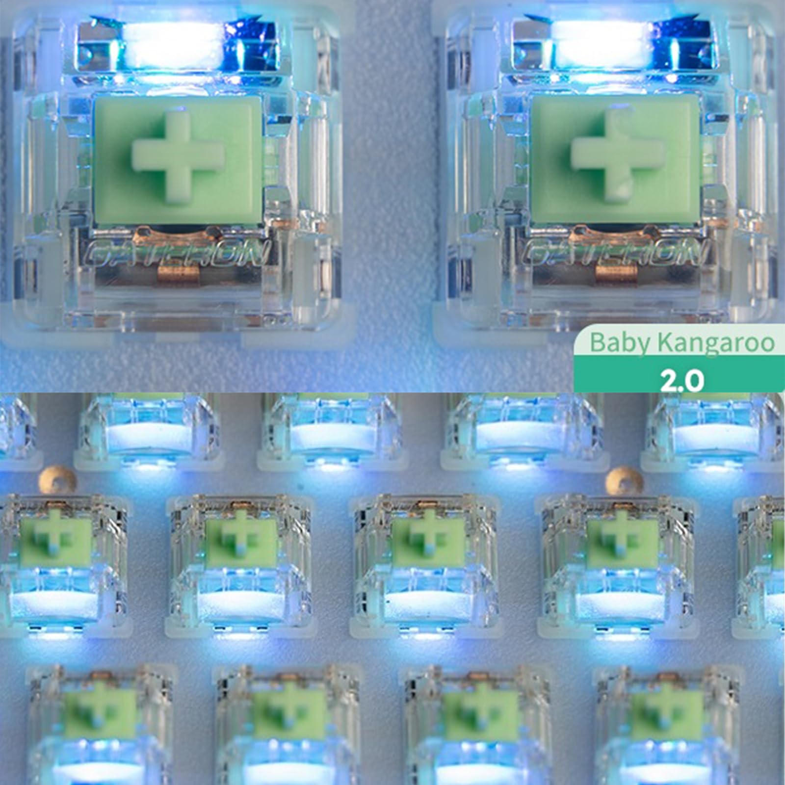 Mua GATERON Baby Kangaroo 2.0 Keyboard Switches, Heavy Tactile RGB LED ...