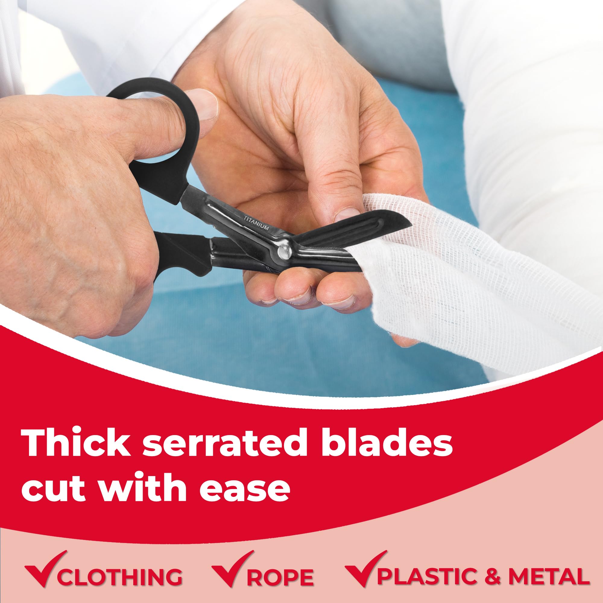 Mua Ever Ready First Aid Autoclavable Titanium Bonded Bandage Shears 7 ...
