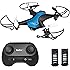 tech rc Mini Drone con Telecamera con Due Batterie Funzione di ...