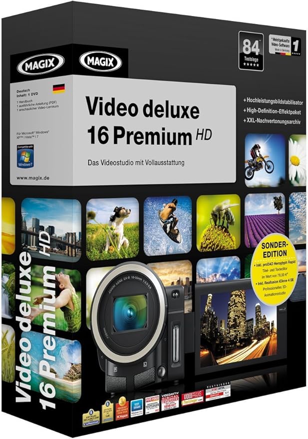 MAGIX Video deluxe 16 Premium Sonderedition: Amazon.de: Software