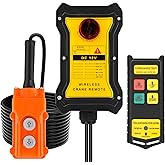 Amazon.com: NEWTRY 2 in 1 Crane Remote, 12V Wireless Crane Remote Wire ...