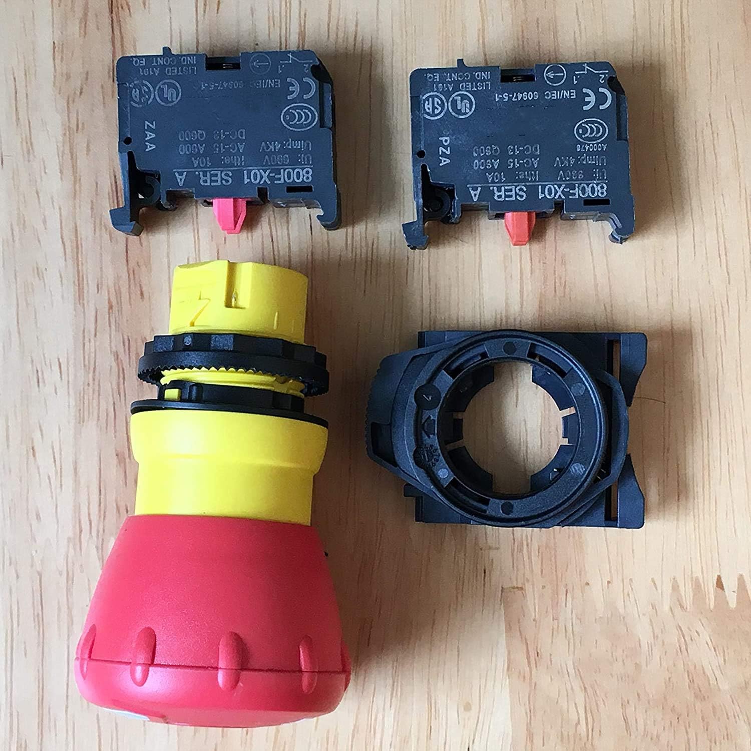 Fits Allen-Bradley Fit Ingersoll Rand Emergency Stop Button 800FP-MT44PX02: Buy Online at Best ...