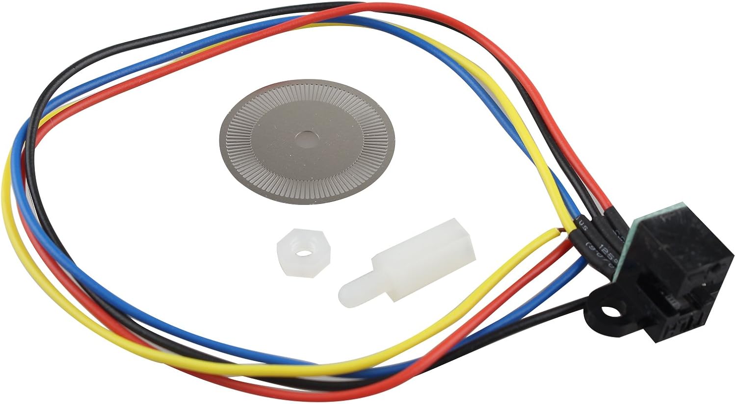 HALJIA Photoelectric Encoder Tacho Generator Speed Sensor Coded Disc ...