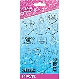 Amazon.com: EK Success Disney Princess Stamp, 4 by 7-Inch, Clear : Arts ...