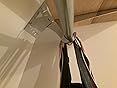 Amazon.com: Sloped Ceiling Clothes Rod & Shelf Bracket (Chrome Finish ...
