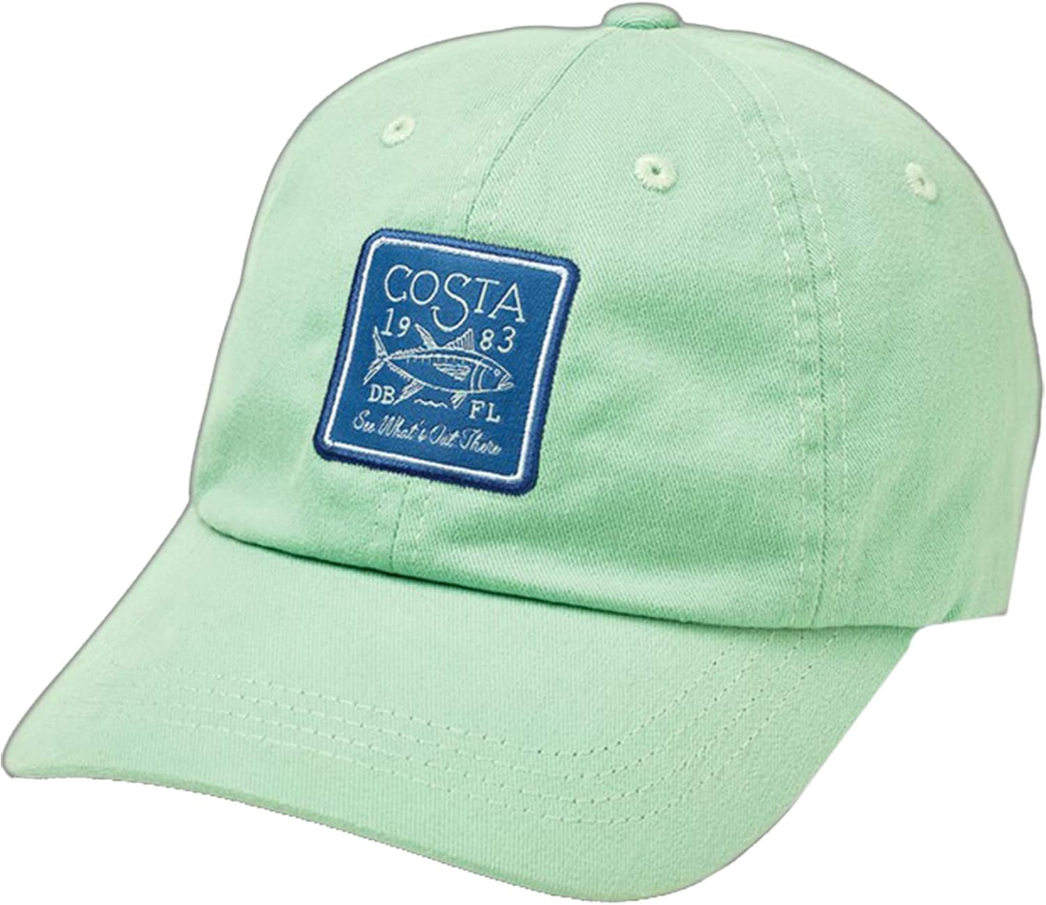 Costa Del Mar mensCap Hat - Green - One size: Amazon.co.uk: Clothing