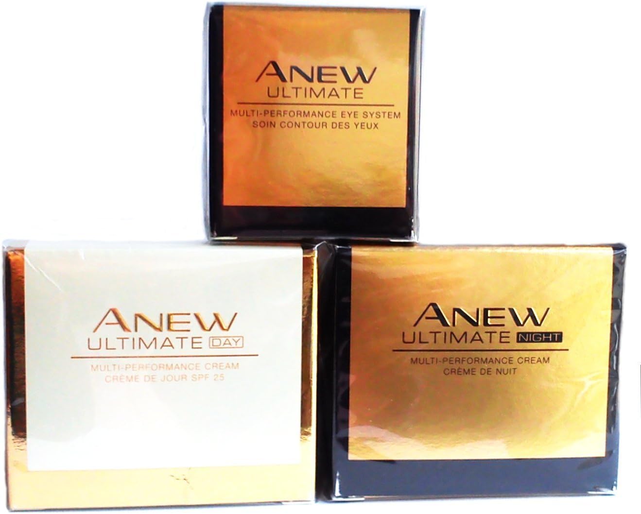 AVON Anew Ultimate Multi-Performance : Day Cream + Night Cream + Eye ...