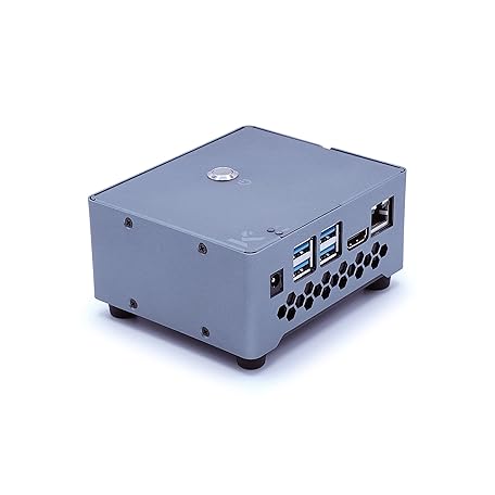 Mua KKSB Odroid N2+ Case | Grey Aluminum Odroid N2+ Enclosure with 80mm Fan | 12mm Momentary ...