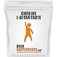 Amazon.com: BulkSupplements.com Choline L-Bitartrate Powder - Choline ...