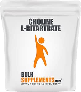Amazon.com: BulkSupplements.com Choline L-Bitartrate Powder - Liver ...