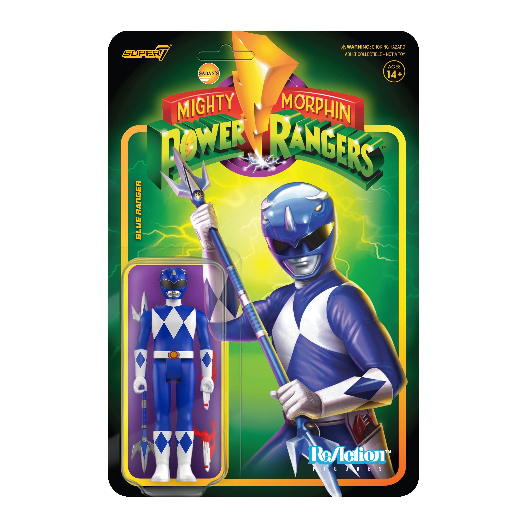 Mua Mighty Morphin Power Rangers Blue Ranger - 3.75" Power Rangers ...