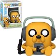 Amazon.com: Funko POP Animation: Adventure Time - Jake with Player ...