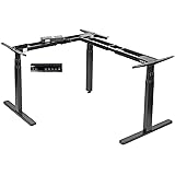 Amazon.com: VIVO Electric Motor Sit Standing Height Adjustable Corner 3 ...