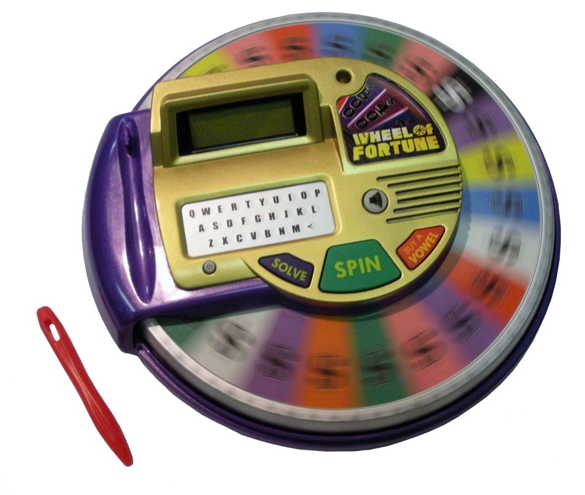 Toys Itoys Wheel of fortune Electronic Tabletop Game Deluxe Edition Games