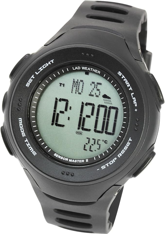[LAD WEATHER] Americano Triple Sensor Reloj Altímetro Barómetro Compás ...