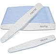 Amazon.com : Nail Files 150/150 Grit, 12pcs for Poly Extension Gel ...