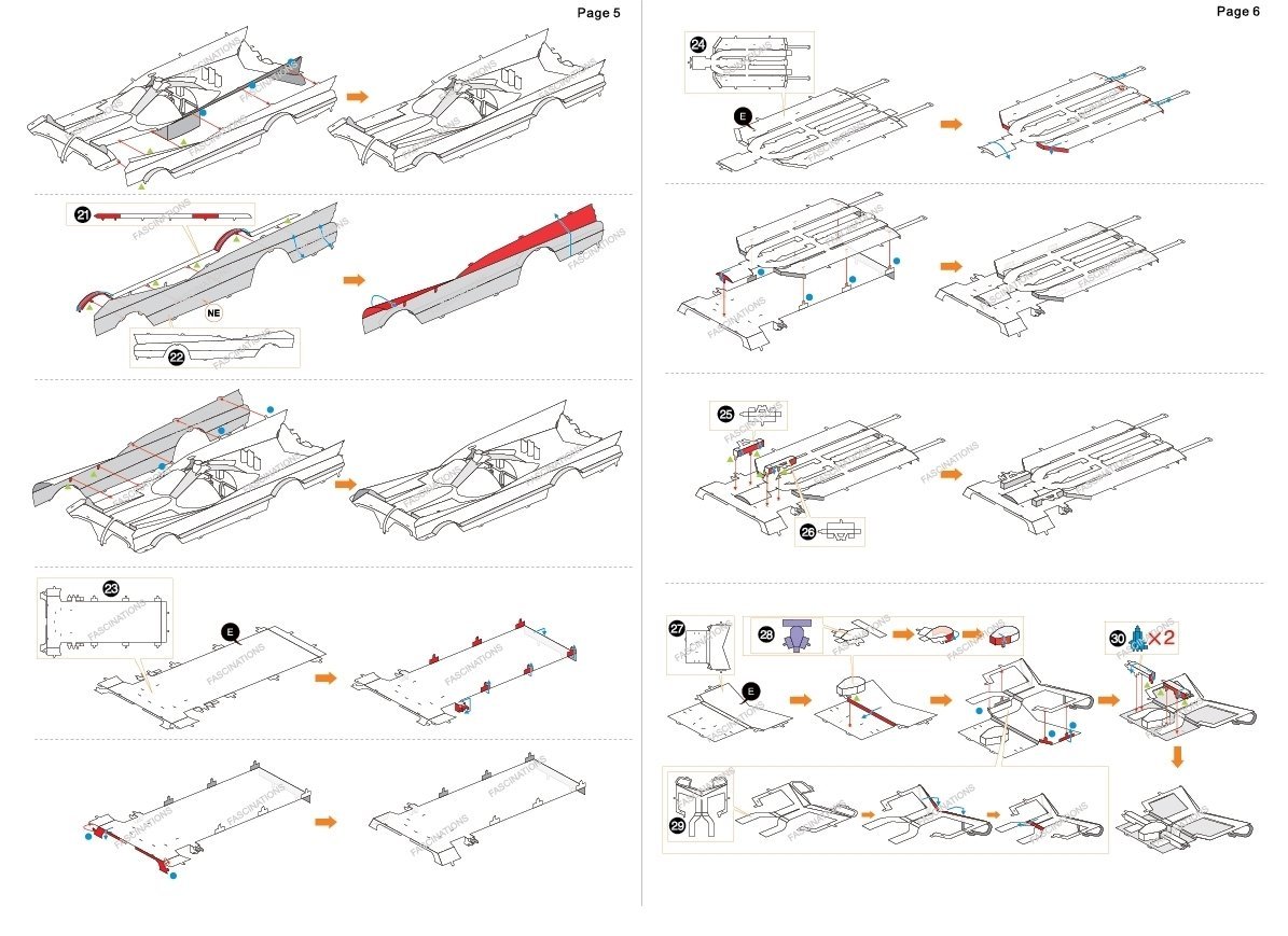 Puzzle 3D modelli di taglio laser giocattoli da costruzione Metal Earth ...