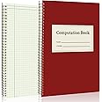 Amazon.com : 3 Pack Computation Notebook Spiral 4 X 4 Quad National ...