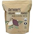 Amazon.com : Anthony's Organic Culinary Grade Cocoa Powder, 1 lb, Dutch ...
