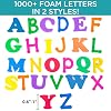 Horizon Group USA Adhesive Foam Alphabet Letters - 1000+ Sticker ...