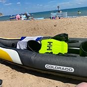 Sevylor Colorado Stable and Comfortable Inflatable Kayak with Paddle ...
