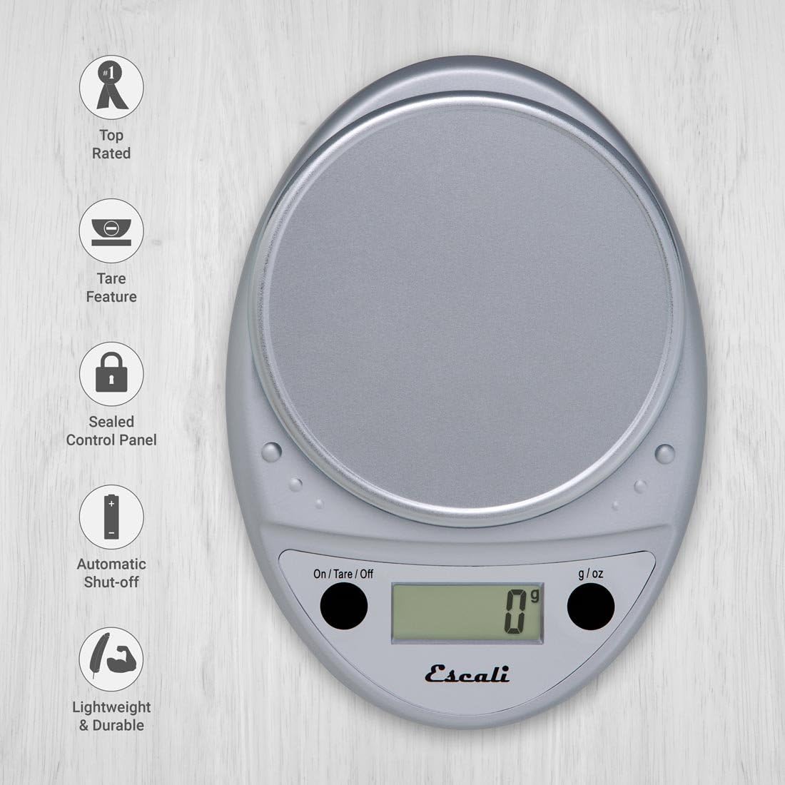 Escali P115C Primo Digital Scale - Grey for sale online | eBay