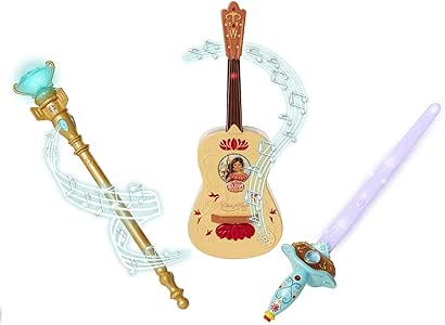 Amazon.com: Elena Of Avalor Triple Power Pack (Guitar, Sword, Scepter ...