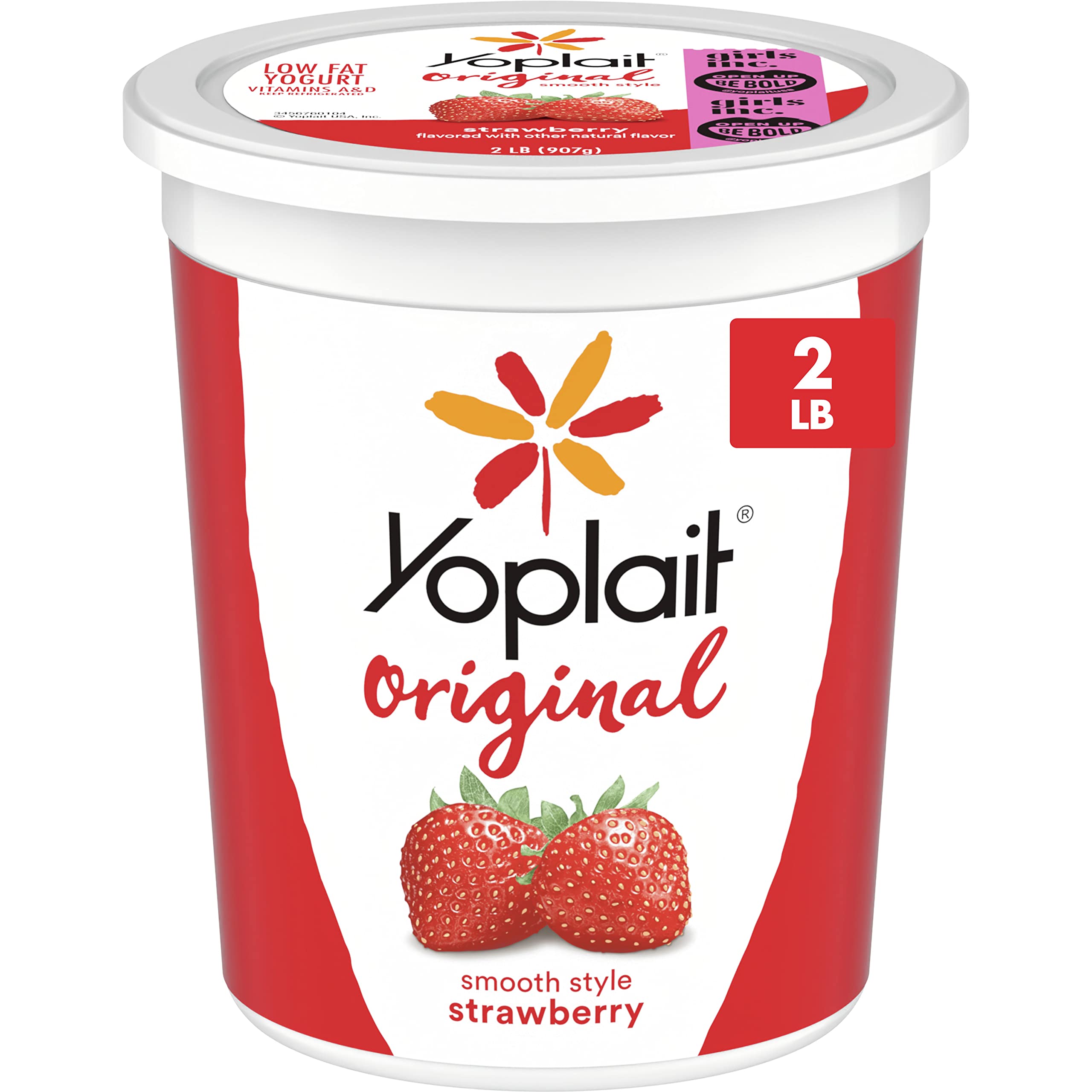 Mua Yoplait Original Smooth Style Strawberry Flavored Low Fat Yogurt 32 ...