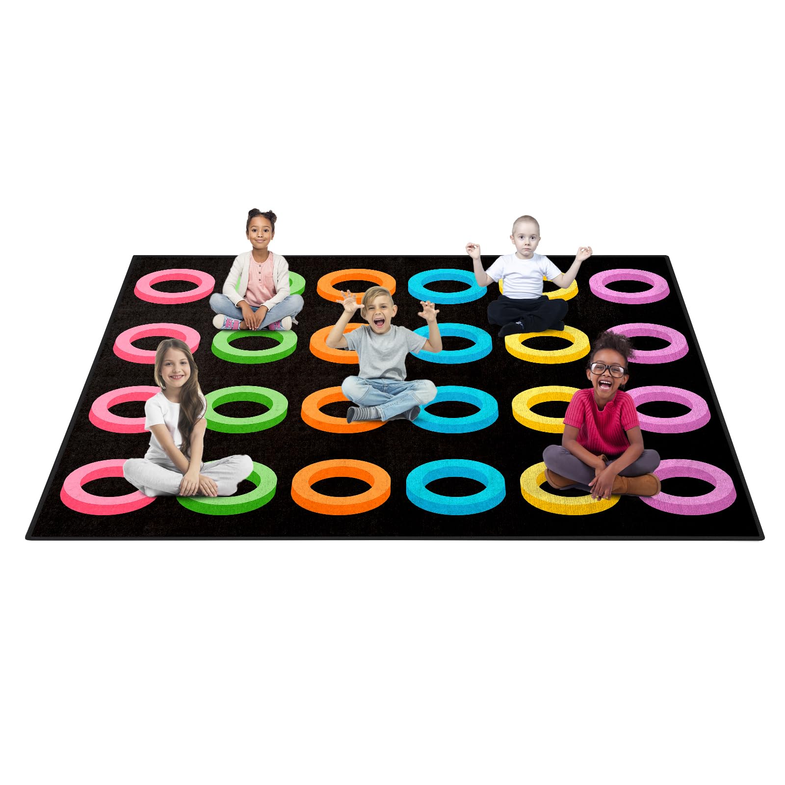 Booooom Jackson Classroom Rug Colorful Seating Classroom Carpet ...