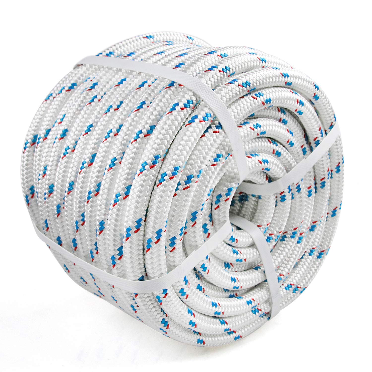 Perantlb Double Braid Rope, 5/8 inch by 150 feet, Weather Resistant ...