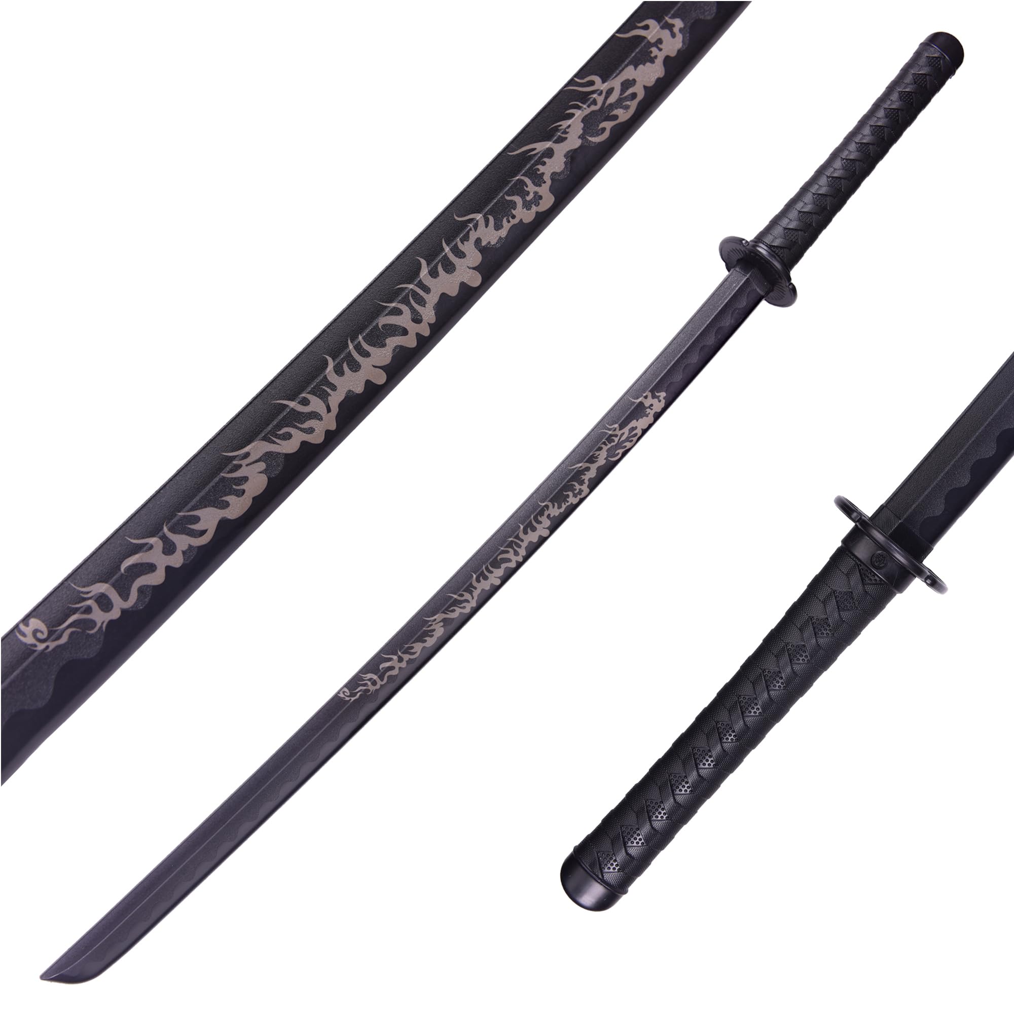 Polypropylene Katana Sword - Japanese Training Samurai Sword, Blunt ...